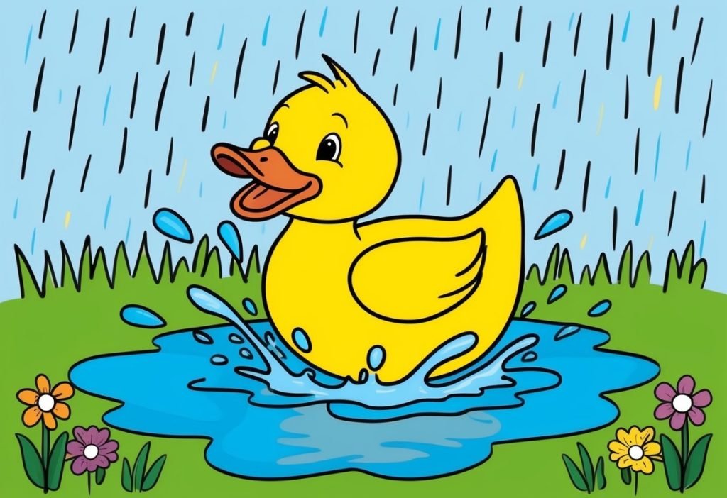 33 Easy Fun Duck Drawing Ideas - Sketch Draw Create - Drawing For Beginners