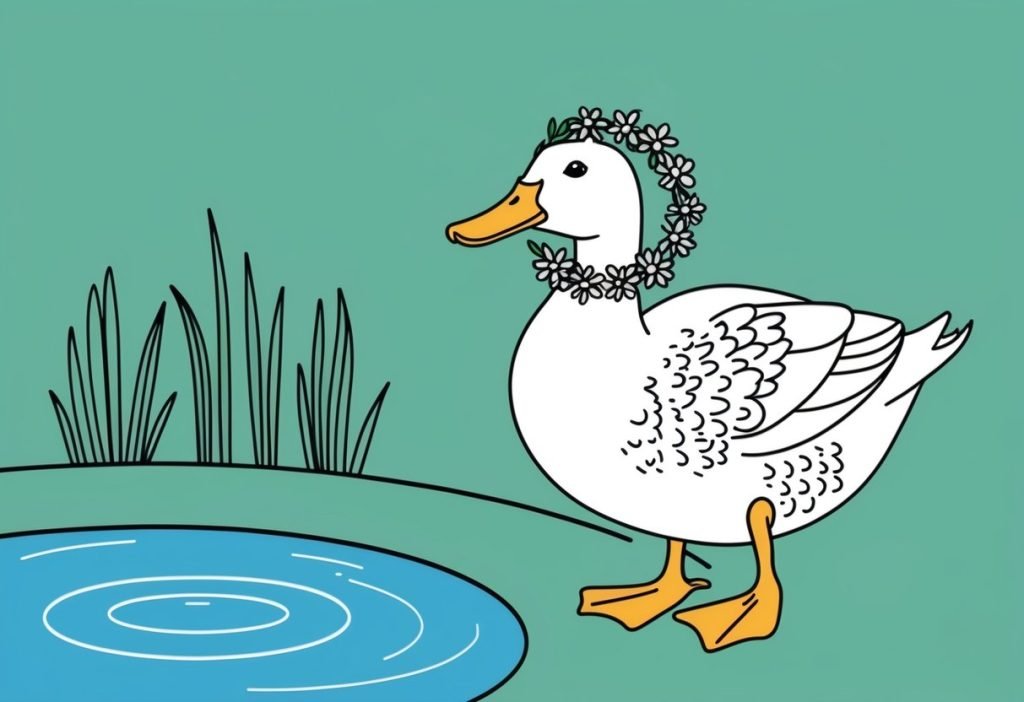 33 Easy Fun Duck Drawing Ideas - Sketch Draw Create - Drawing For Beginners