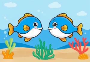 27 Simple Cute Fish Drawing Ideas - Sketch Draw Create - Drawing For ...