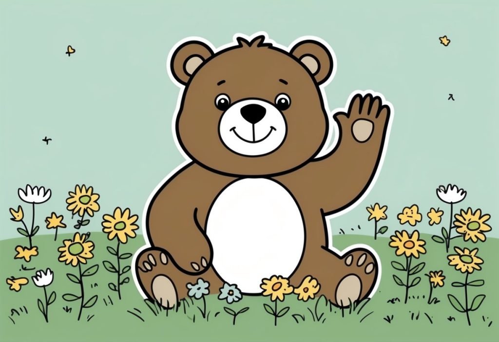 33 Easy Cute Bear Drawing Ideas - Sketch Draw Create - Drawing For ...