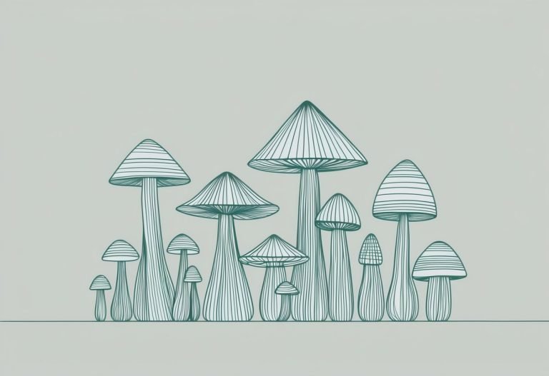 31 Easy Mushroom Drawing Ideas - Sketch Draw Create - Drawing For Beginners