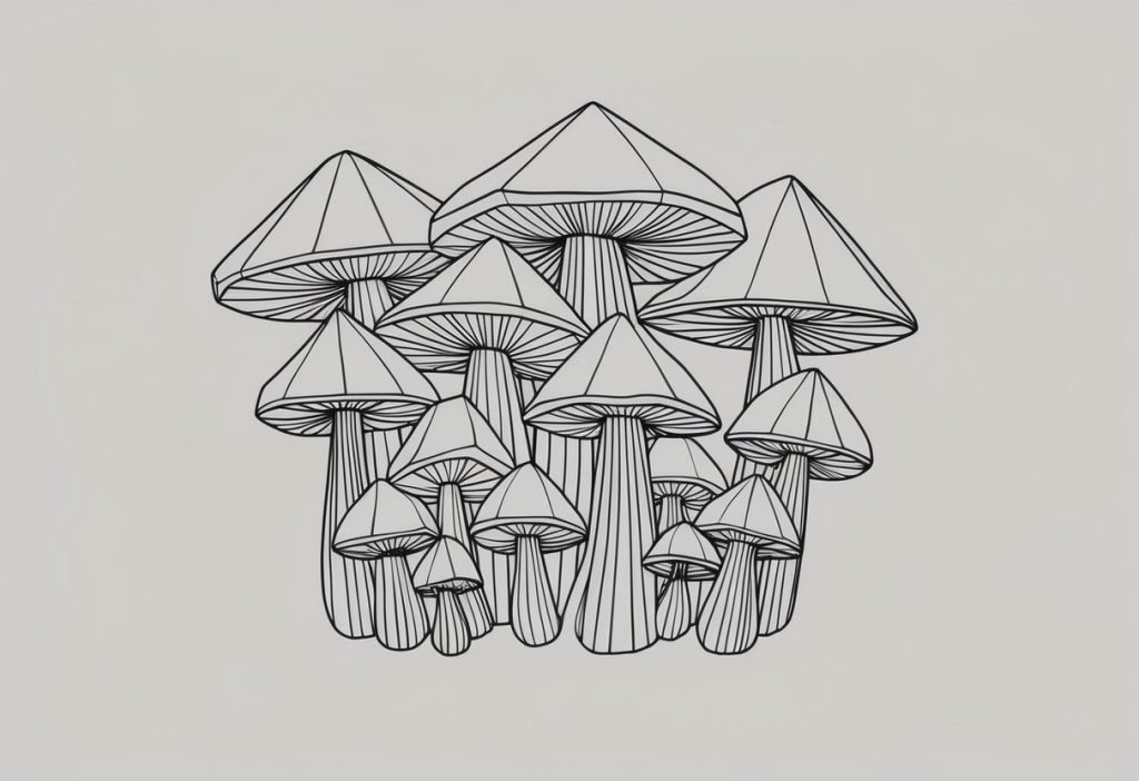 31 Easy Mushroom Drawing Ideas - Sketch Draw Create - Drawing For Beginners