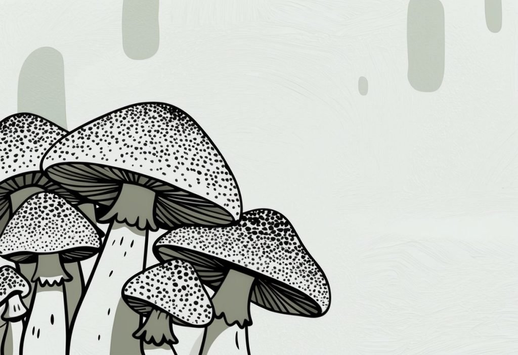 31 Easy Mushroom Drawing Ideas - Sketch Draw Create - Drawing For Beginners