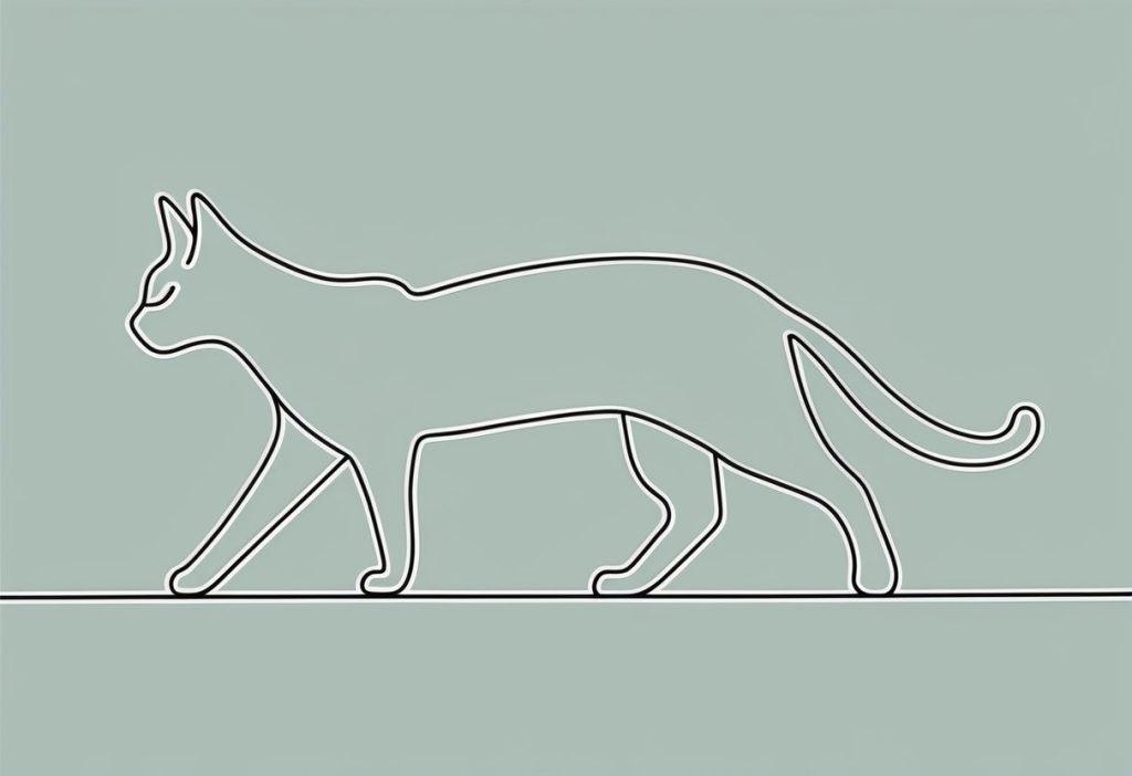 53 Easy Cute (Minimalist) Cat Drawing Ideas - Sketch Draw Create ...