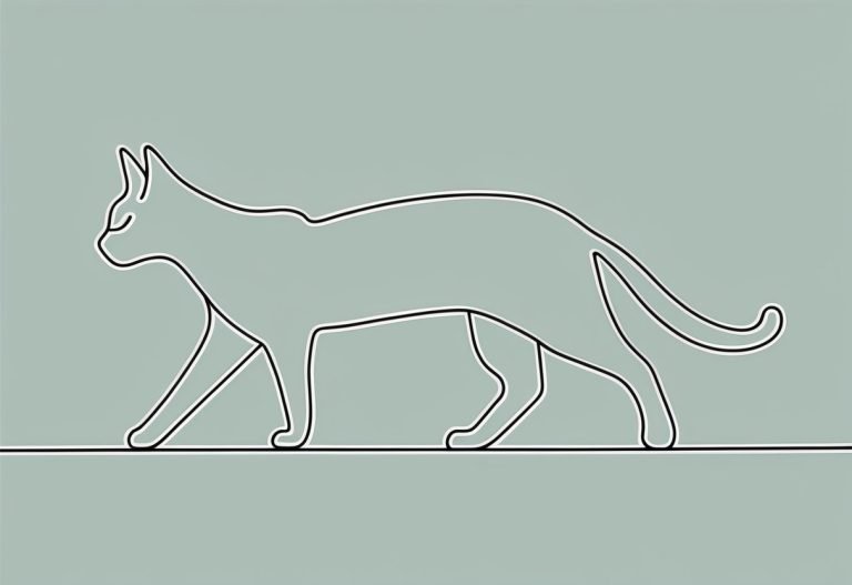 53 Easy Cute (Minimalist) Cat Drawing Ideas - Sketch Draw Create ...